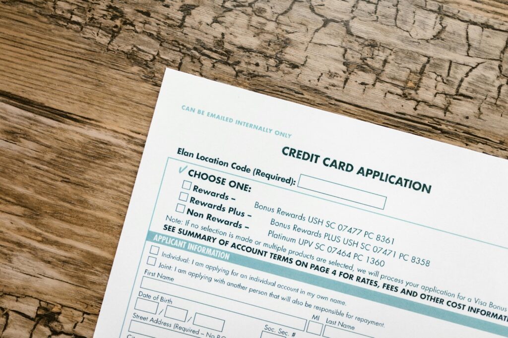 Applying for a New Credit Card - A1OP